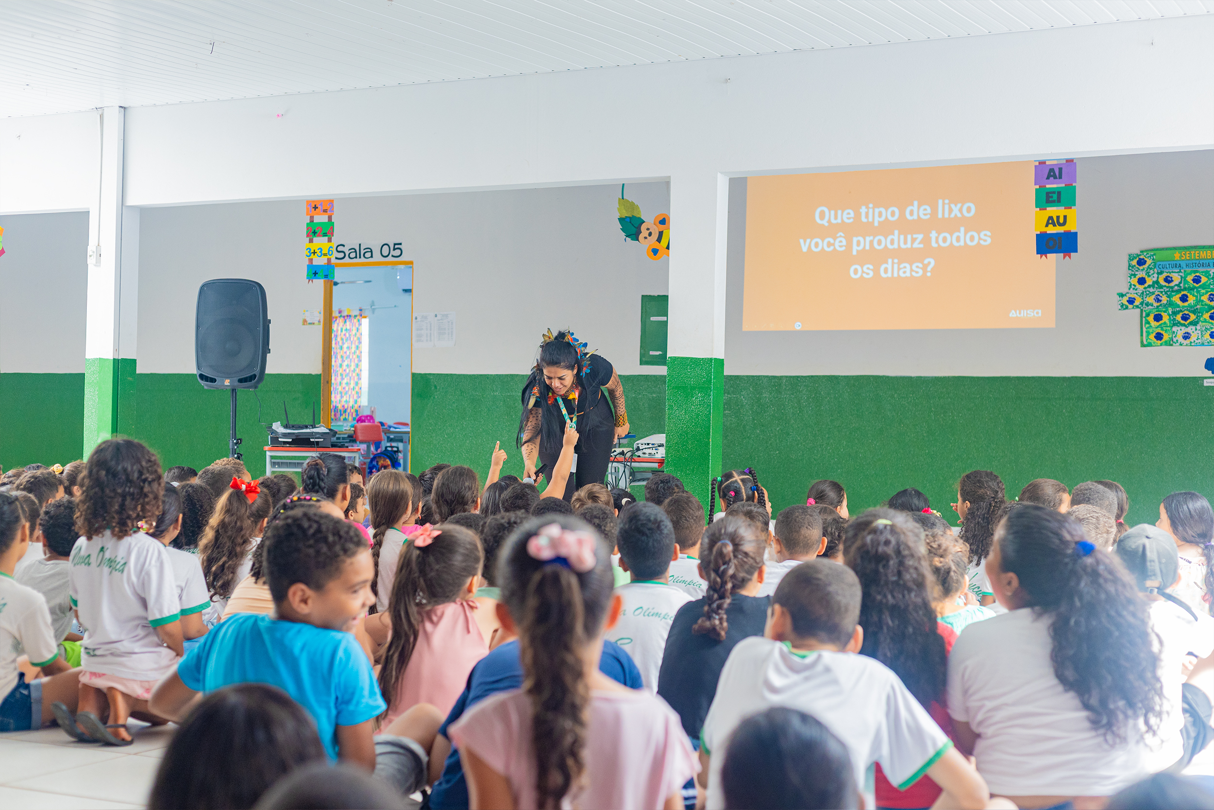 Em parceria com a gestão municipal, a iniciativa promove educação ...